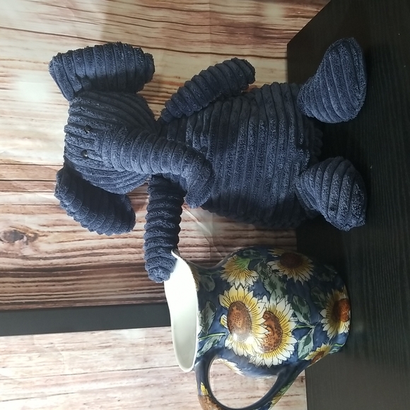 Jellycat | Toys | Stuffed Blue Pellet Elephant | Poshmark